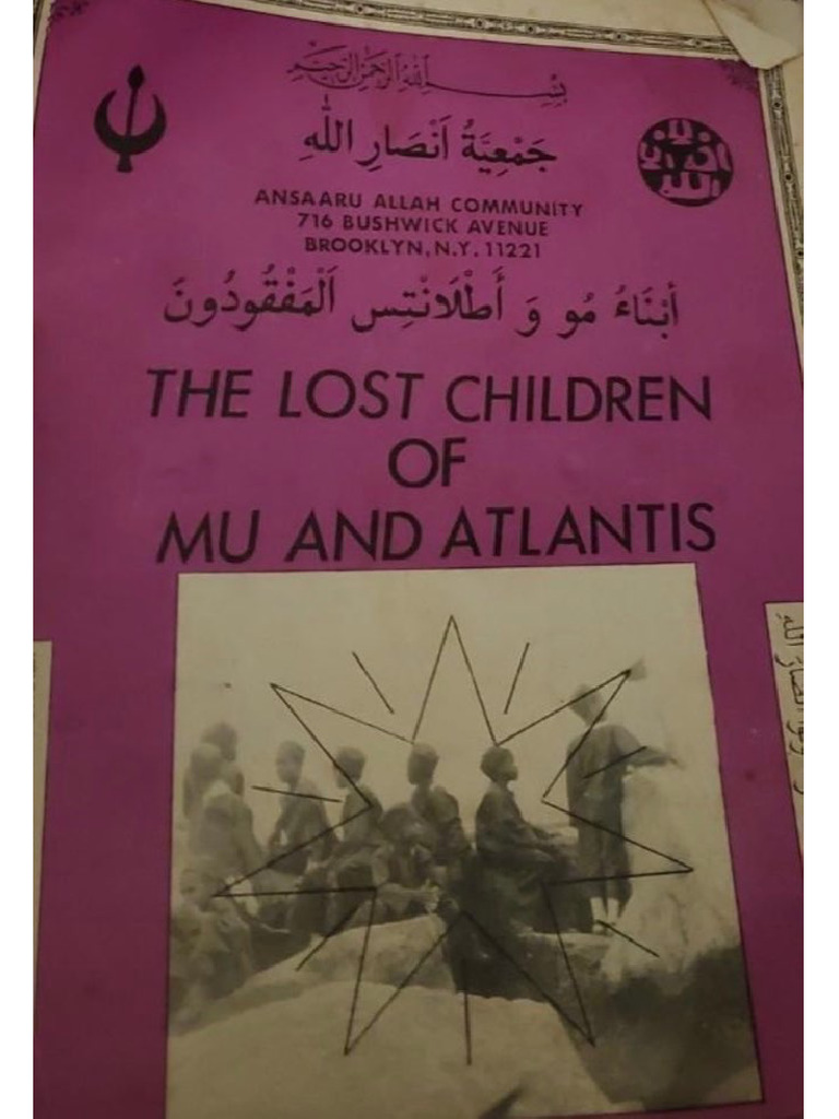 The Lost Children of Mu and Atlantis by DR Malachi Z York | PDF