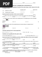 Nat Answer Sheet | PDF