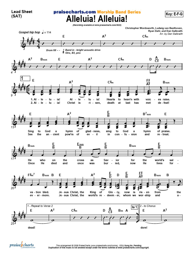 Aleluya, Aleluya | PDF