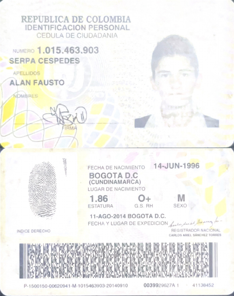 Cedula Scan | PDF