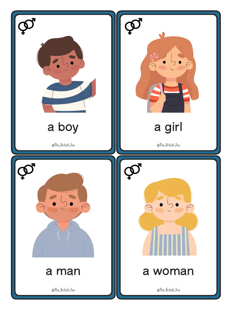 Describing_people_BIG_Flashcards_The_British_Fox | PDF