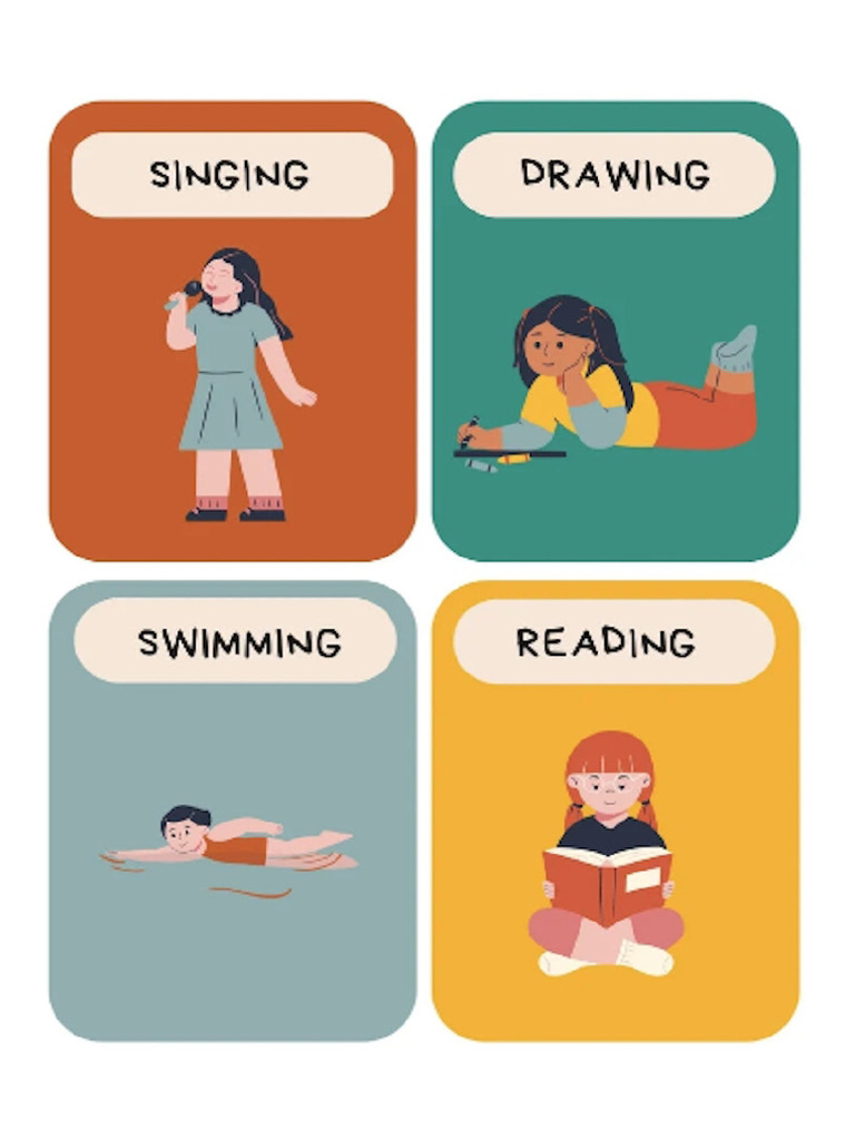 flashcards hobbies | PDF