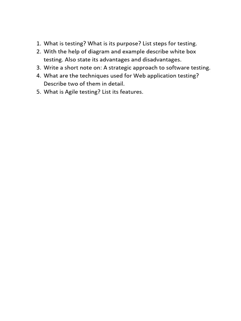 Software Testing Internal | PDF