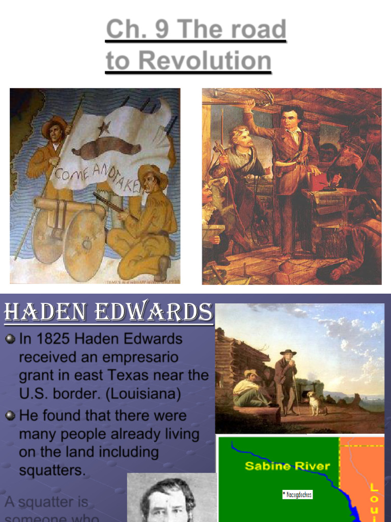 Chapter 9 Road To Revolution PDF | PDF | Mexican Texas | Texas