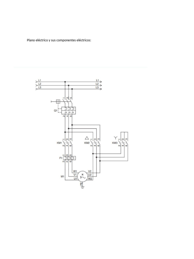 Plano Eléctrico y Sus Componentes Eléctricos | PDF