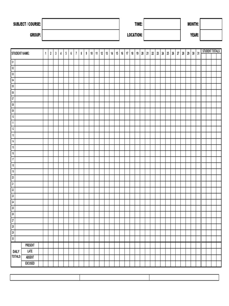 Class Attendance | PDF