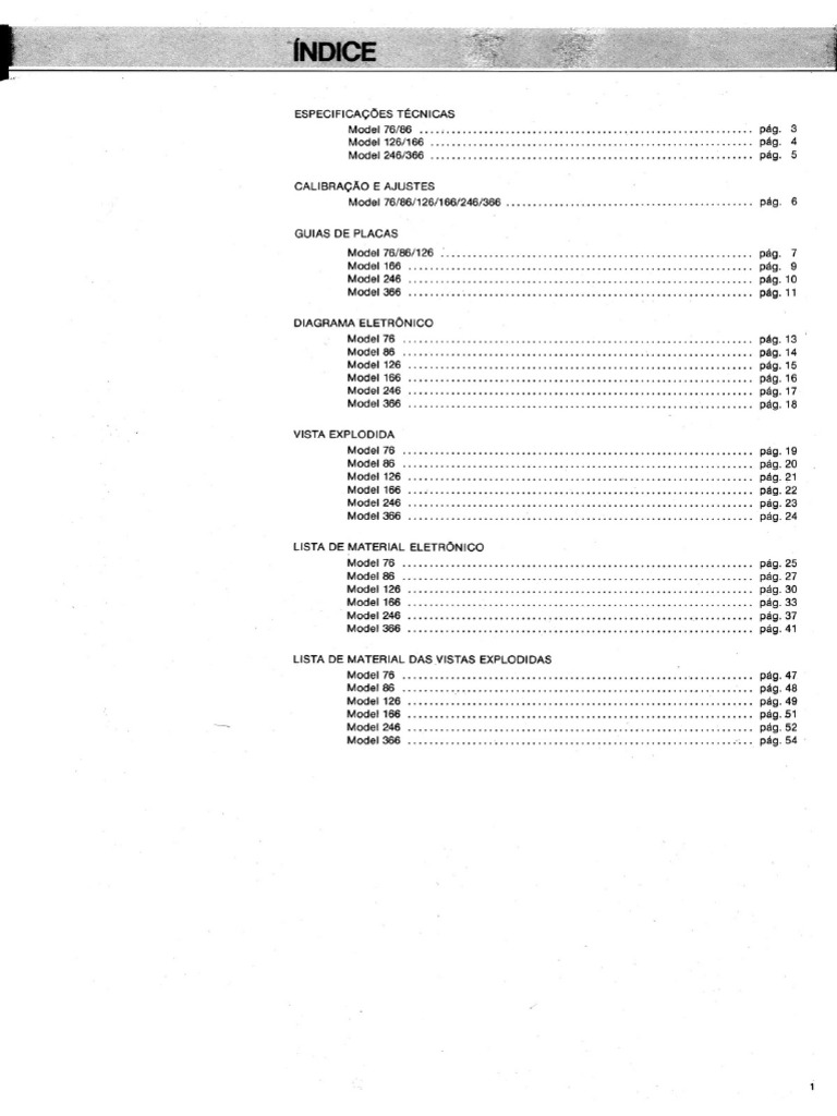 Gradiente Manual Servico 86 76 126 166 246 366 | PDF