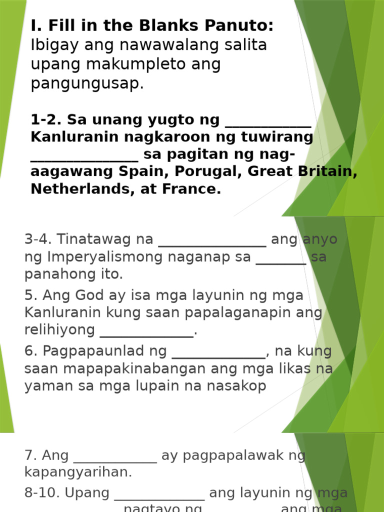 AP7 Quiz 4th Quarter | PDF