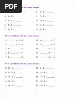 Multiplication Word Problems Grade2 | PDF