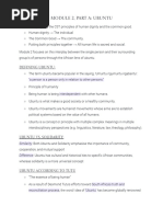 African Ethics: Ukama and Ubuntu Insights | PDF | Morality | Metaphysics
