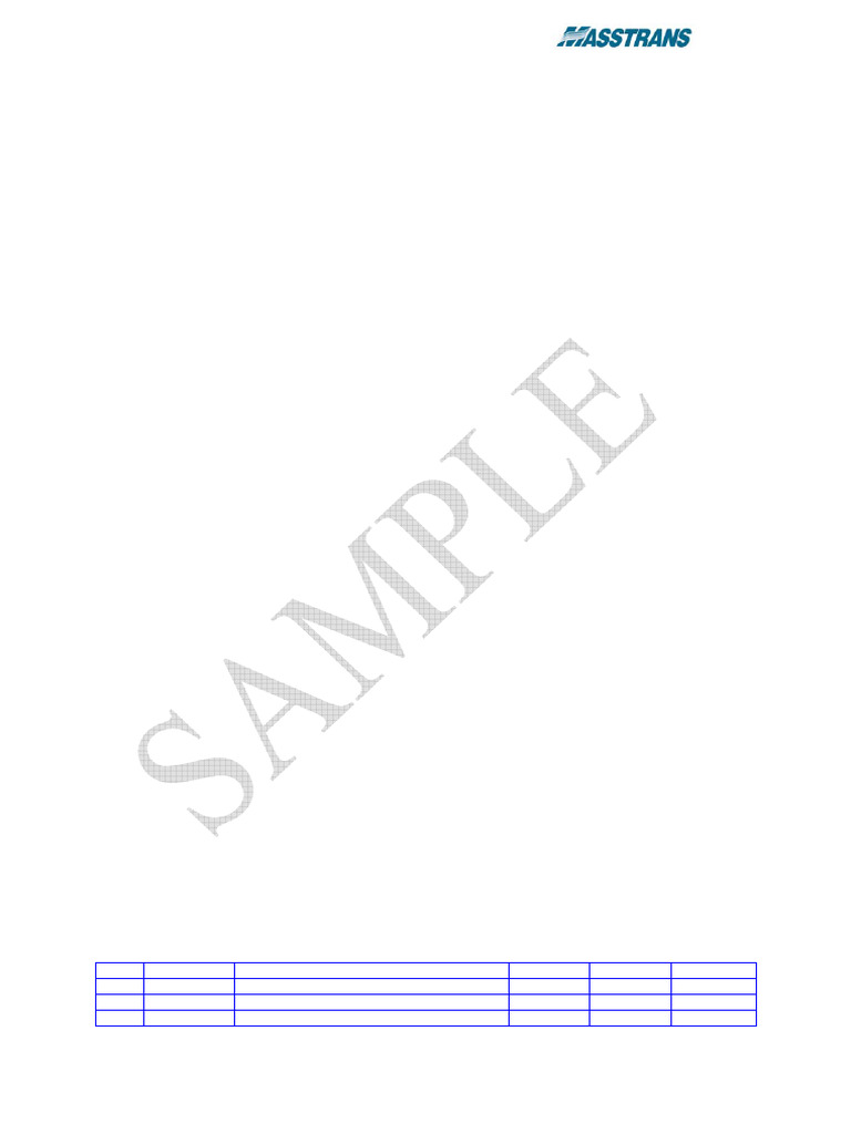 MPL Transport Method Statement-R01-SAMPLE | PDF | Trailer (Vehicle) | Cargo
