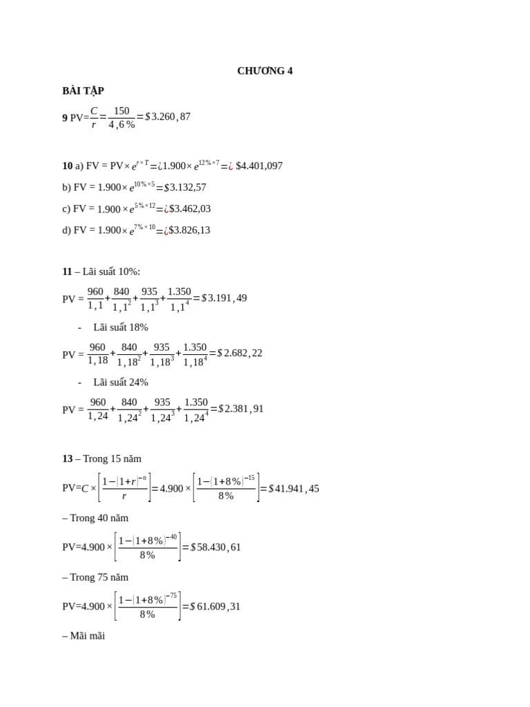 43 - Nguyễn Ngọc Bảo Trân - TCDN - BT Chương 4 | PDF