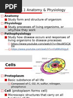 Anatomy and Physiology-Lecture Notes | PDF | Bone | Anatomical Terms Of ...