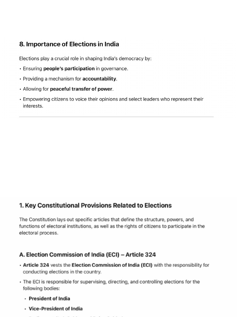Election Disputes | PDF