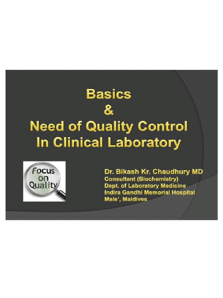 Project Quality Control | PDF