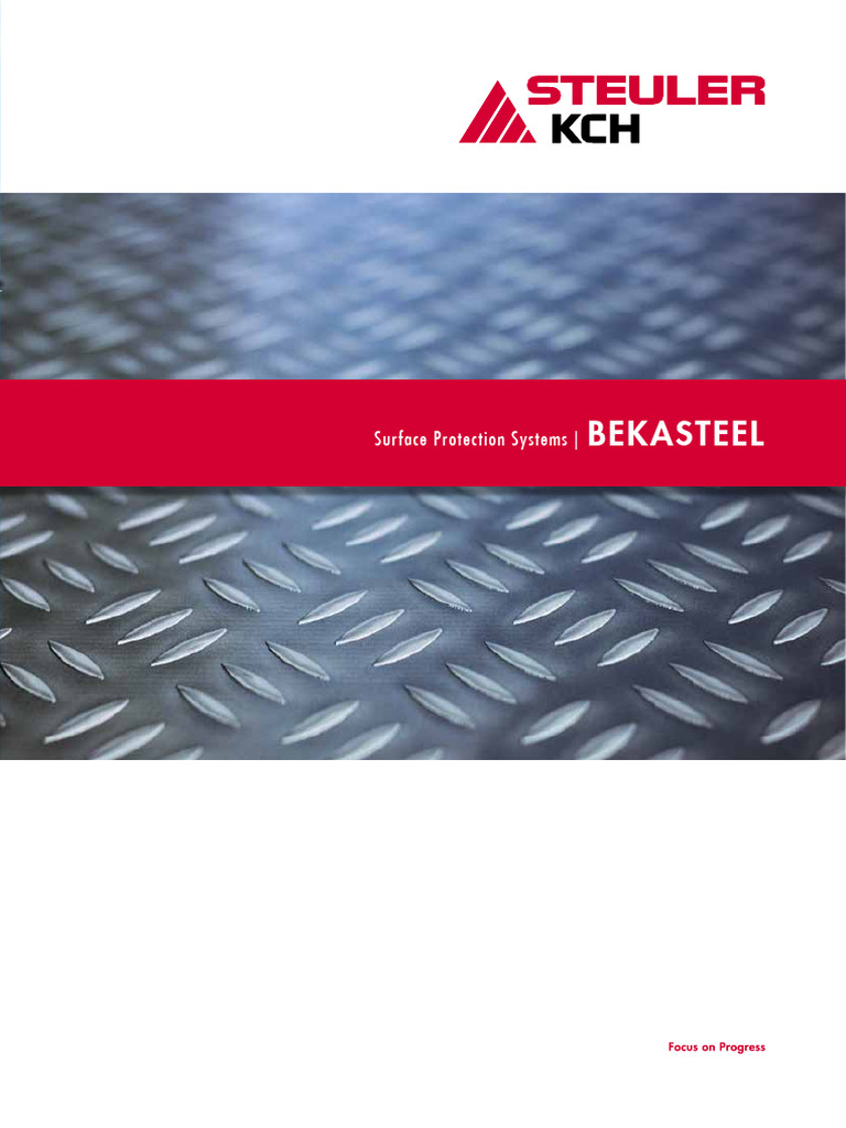 05 Bekasteel Steuler-Kch en | PDF | Stainless Steel | Adhesive