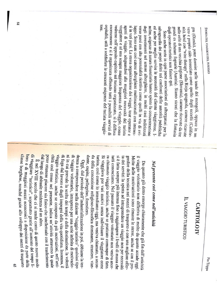 Trippa, STORIA DEL VIAGGIO | PDF