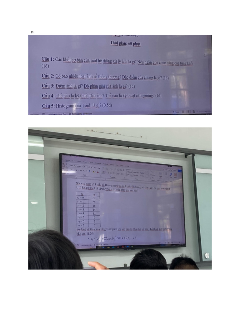 Thi GK Xu Ly Anh | PDF