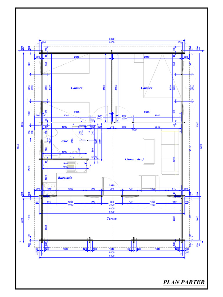 Propunere - Plan Parter | PDF