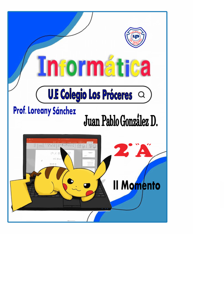 Portada Informatica 2025 | PDF