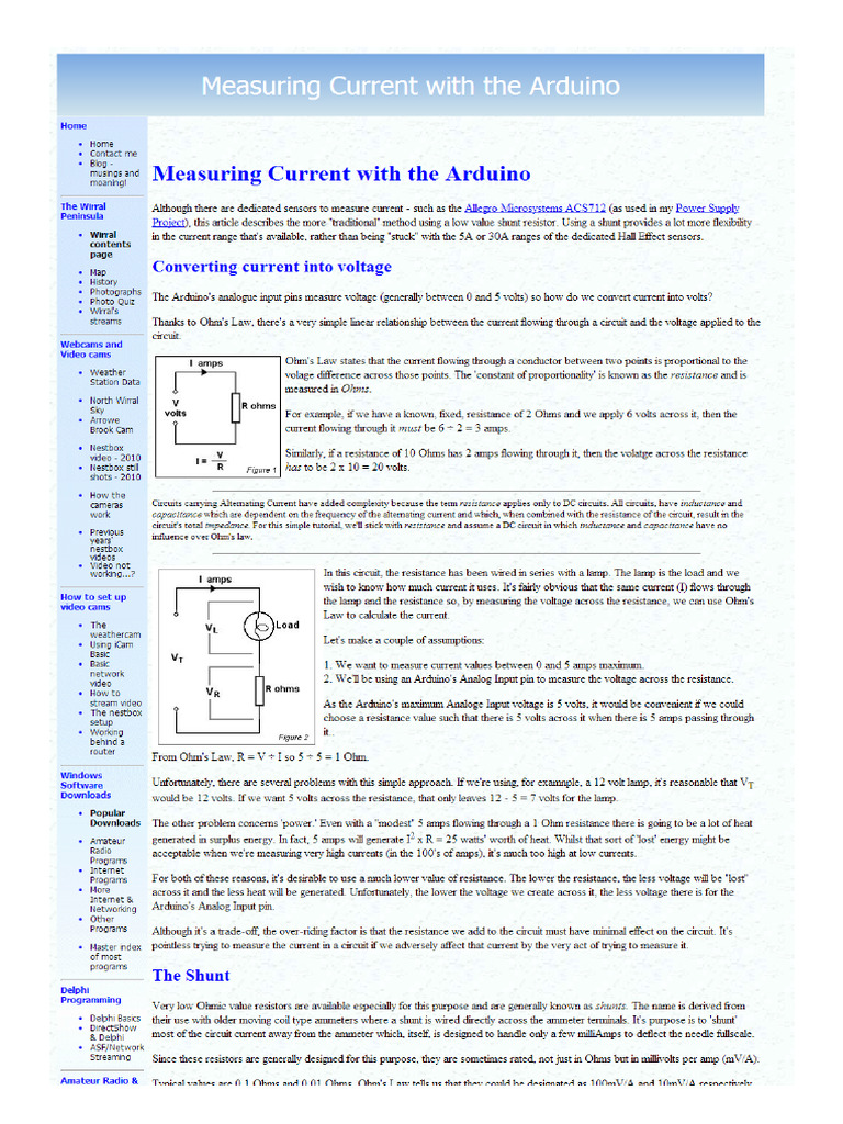 Current Measurment | PDF