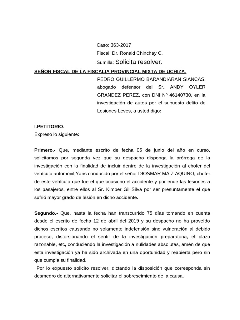 Solicita Resolver 3 | PDF