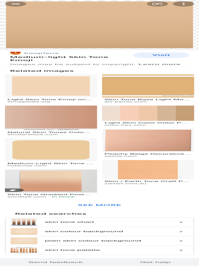 Medium-Light Skin Tone Emoji Guide | PDF