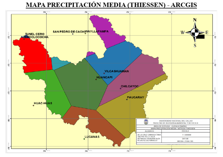 Mapa Thiessen Arcgis | PDF