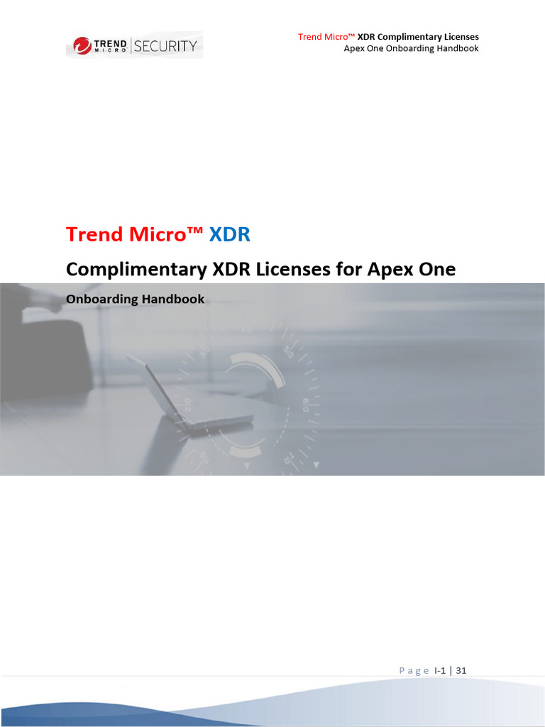 Trend Micro Apex One - XDR Onboarding Handbook | PDF | Computer ...