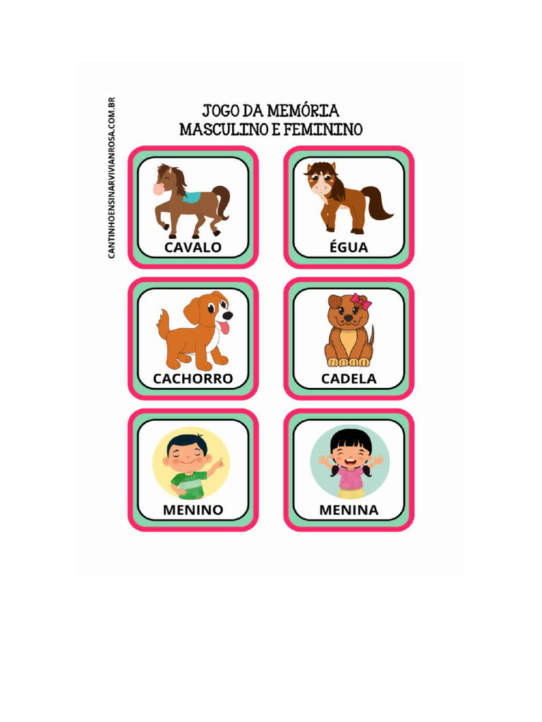 Ativi Femenino e Masculino | PDF