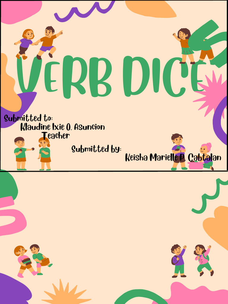 Verb Dice | PDF