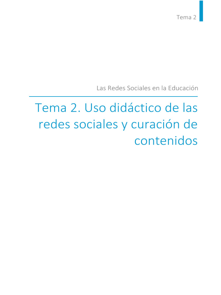Full 6678 Tema 2. Uso Didáctico de Las Redes Sociales y Curación de ...