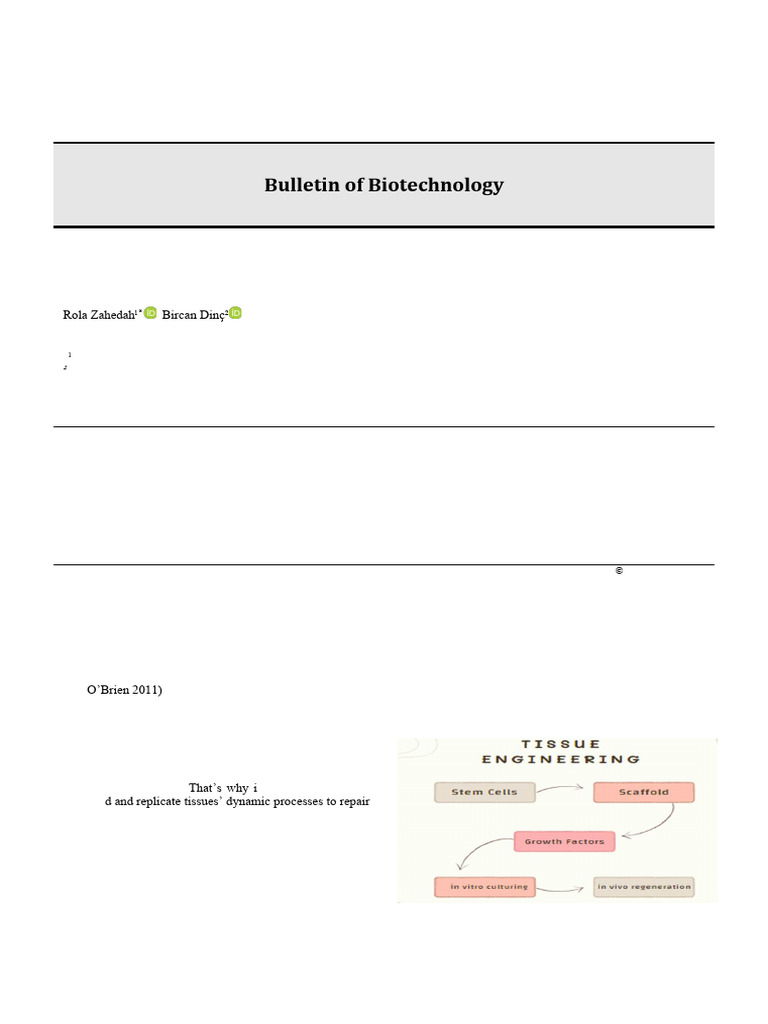 10 51539-Biotech 1242537-2917984 | PDF | Tissue Engineering ...