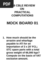 2025 PC - Actual Port Charges SH & Mict - Handout | PDF | Cargo ...