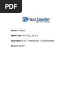 NSE4 - FGT - AD-7.6 Fortinet Exam Practice Questions | PDF | Firewall (Computing) | Transport ...