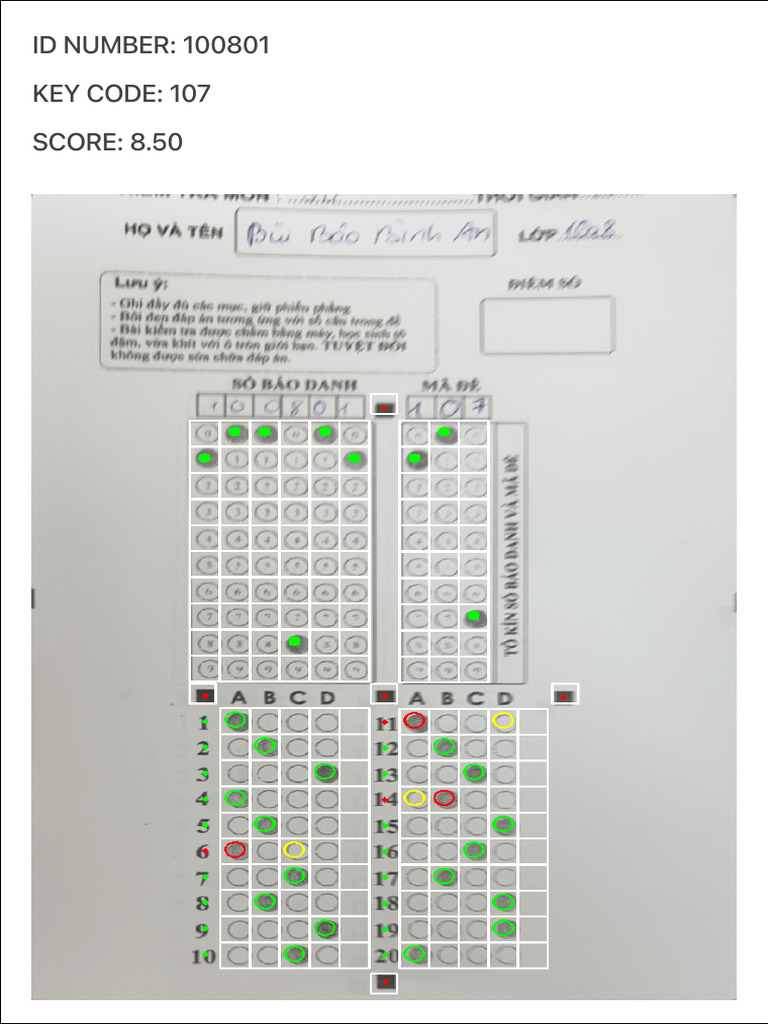 Scores and Key Codes Overview | PDF