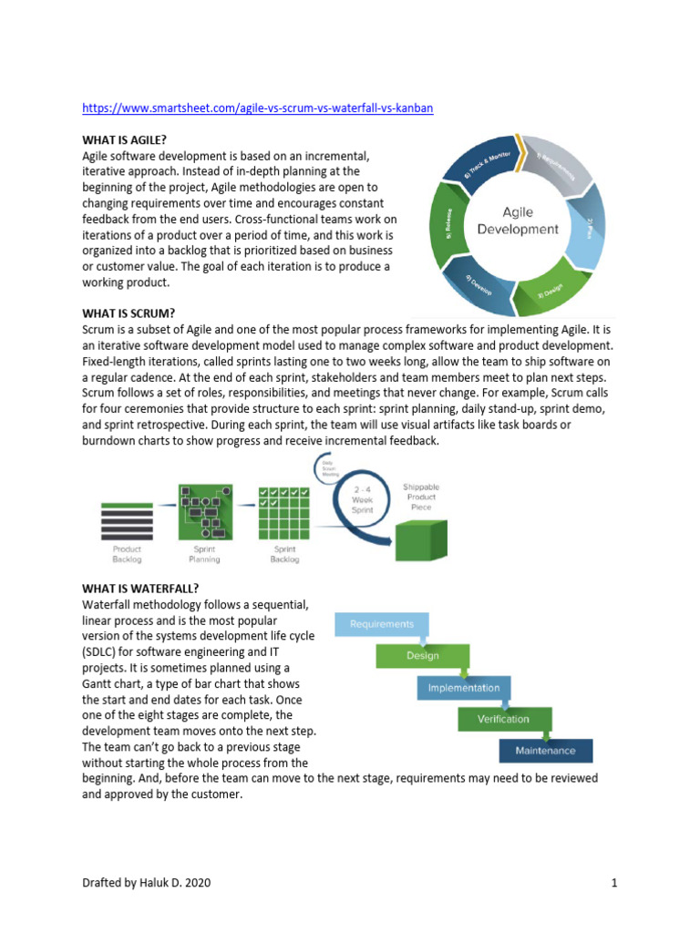 Overview+of+Agile+Scrum+Kanban | PDF | Scrum (Software Development) | Software Development Process