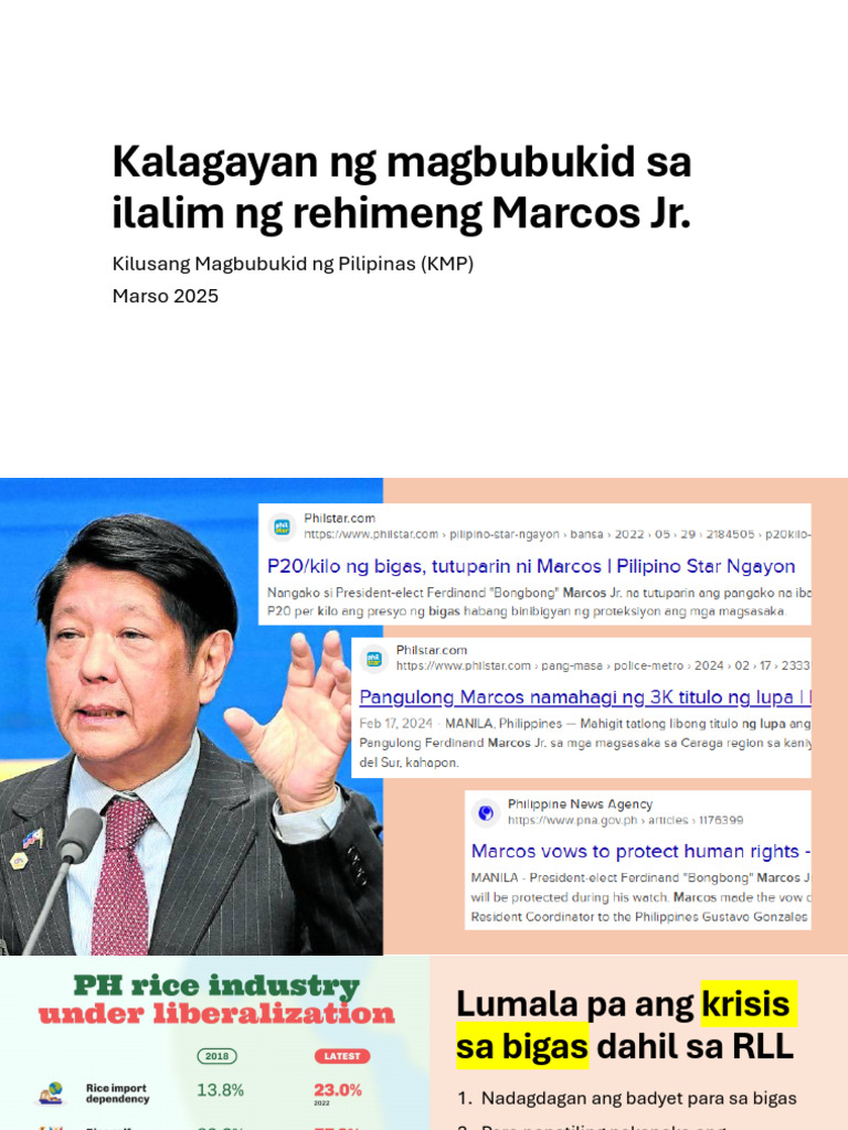 Peasant Sit March 2025 | PDF