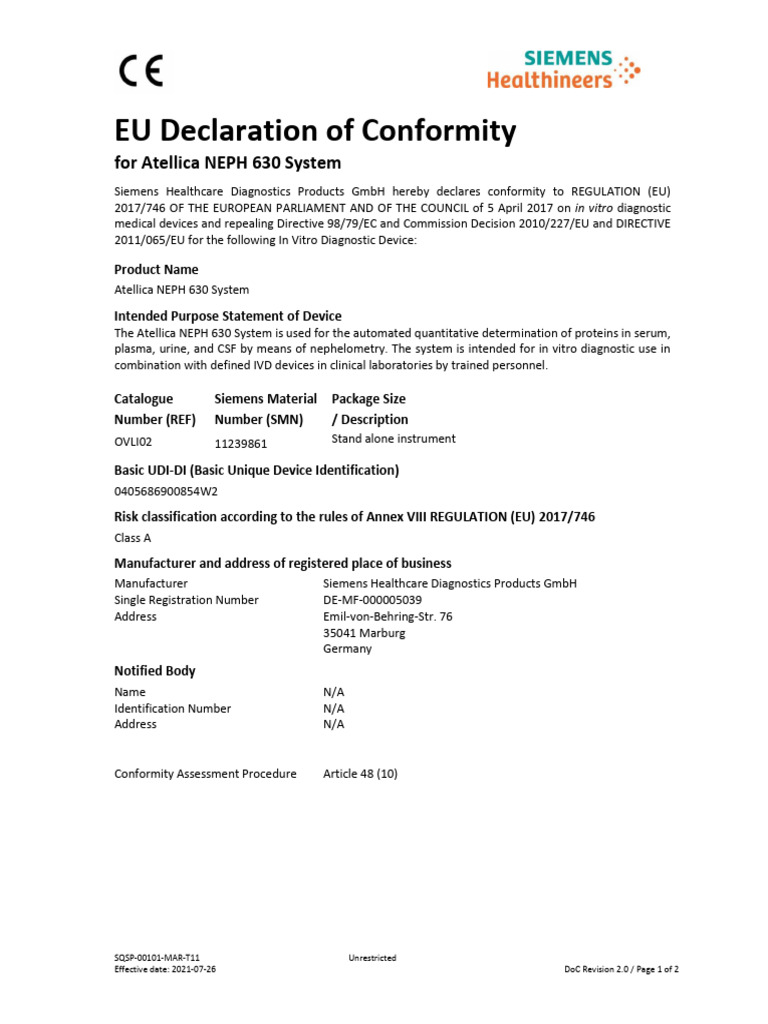 Atellica NEPH 630 System DXDCM 09008b808144bf1d-1653351763759 | PDF ...