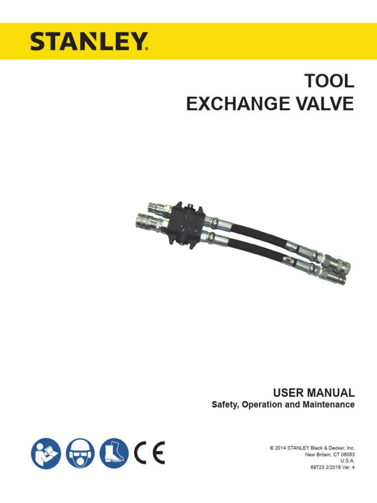 Tool Exchange Valve User Manual | PDF | Valve | Viscosity