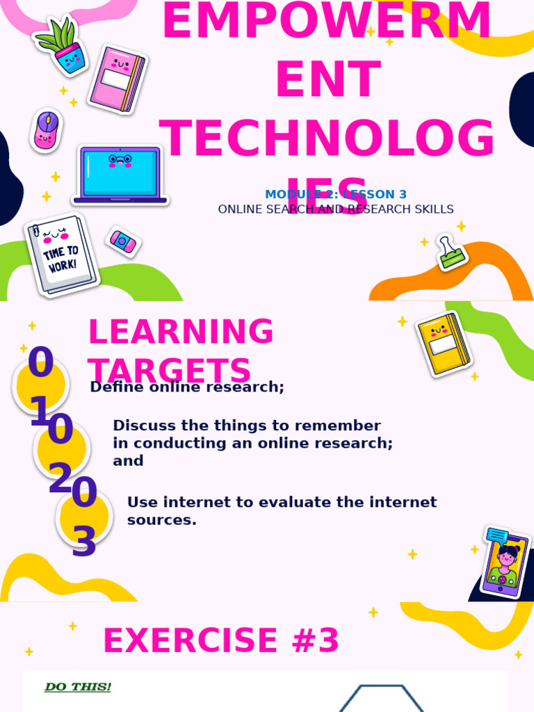 Module 2 Empowerment Technologies | PDF | Internet | Cognition