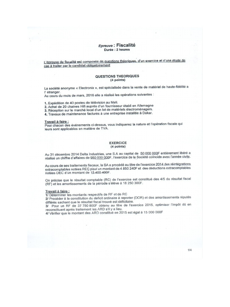 TD Fiscalite PP Decogef 2025 | PDF