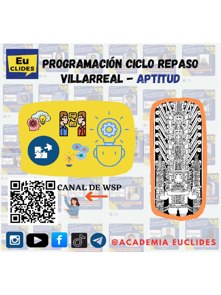 Programación Repaso Villarreal 2025 | PDF