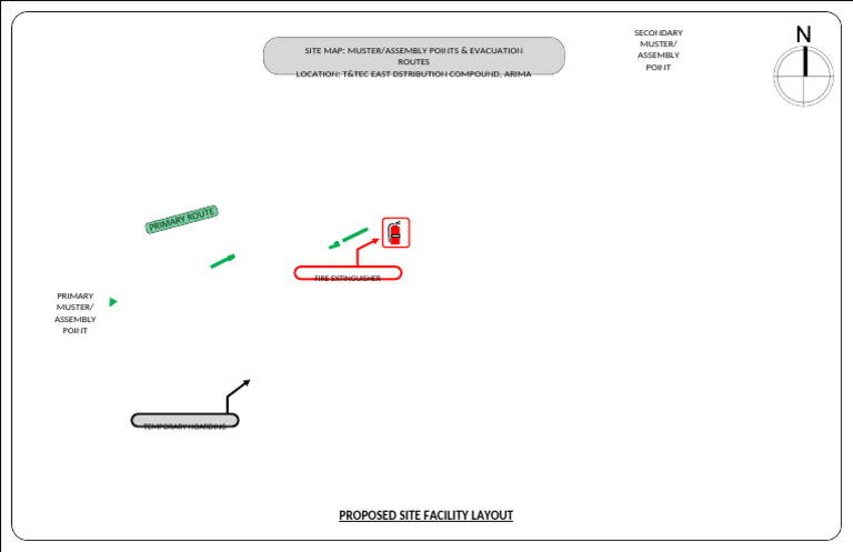 T&TEC Evac Routes & Muster Points | PDF