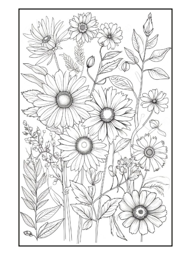 MindfulnessFlowerColoringPagesPrintablePDFSheetsYoungChildren 1 | PDF