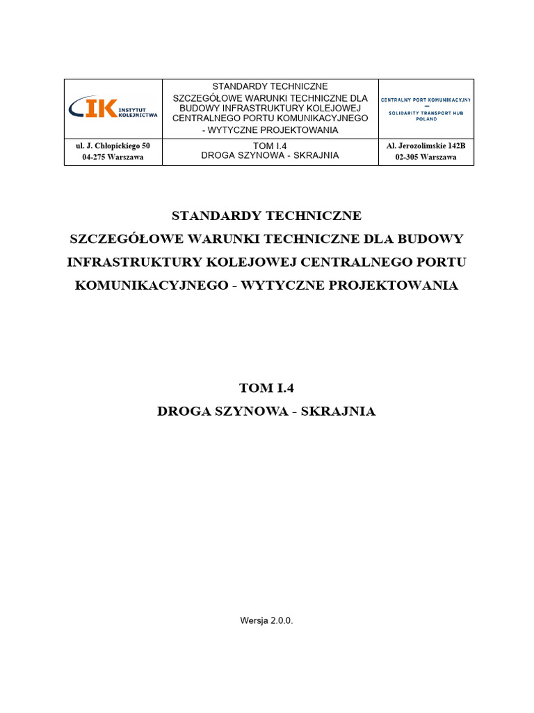 Standardy Kol CPK 04 Tom I 4 200 | PDF