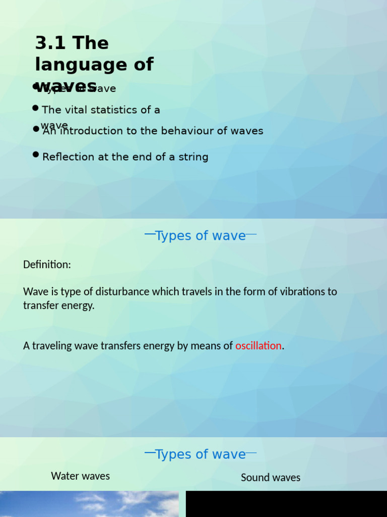 2019 U2 宋 3.1 intro waves 2019 | PDF | Waves | Phase (Waves)