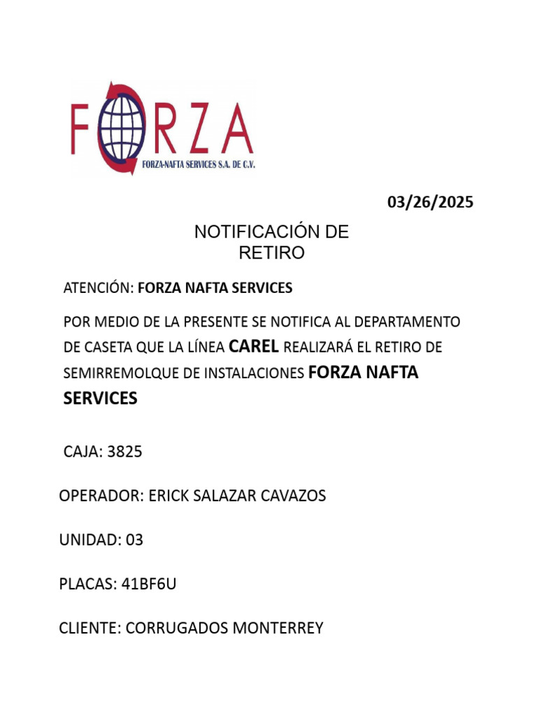 Retiro Forza.docx (60) | PDF