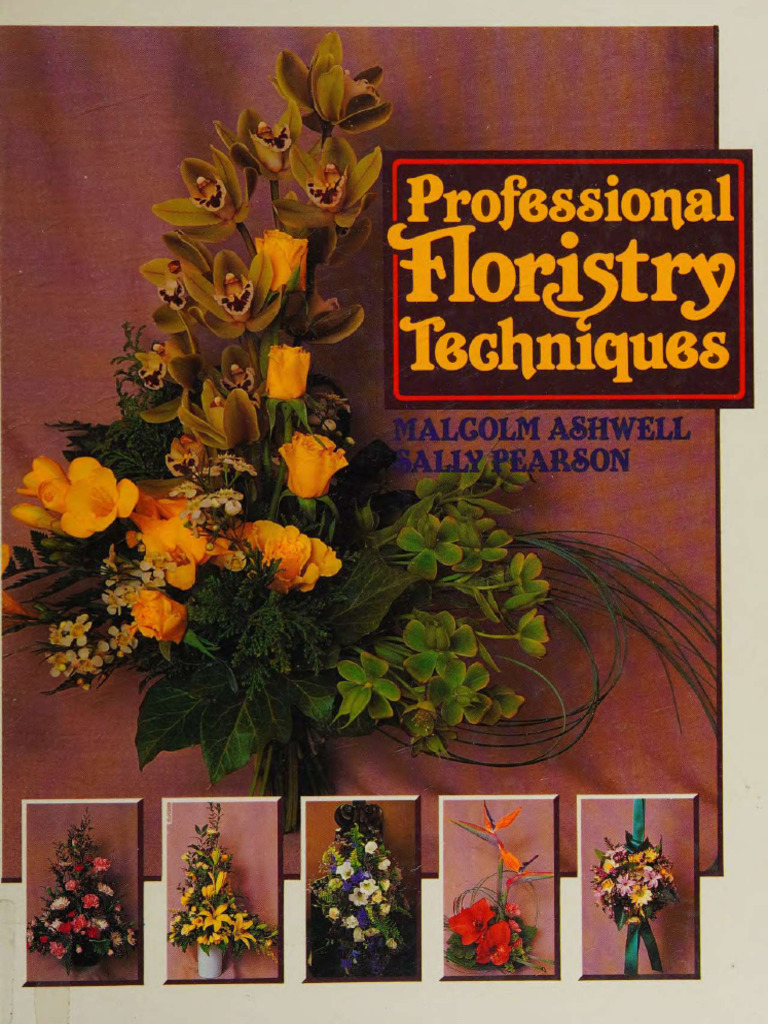 Professional Floristry Techniques | PDF | Graphic Design | Printing