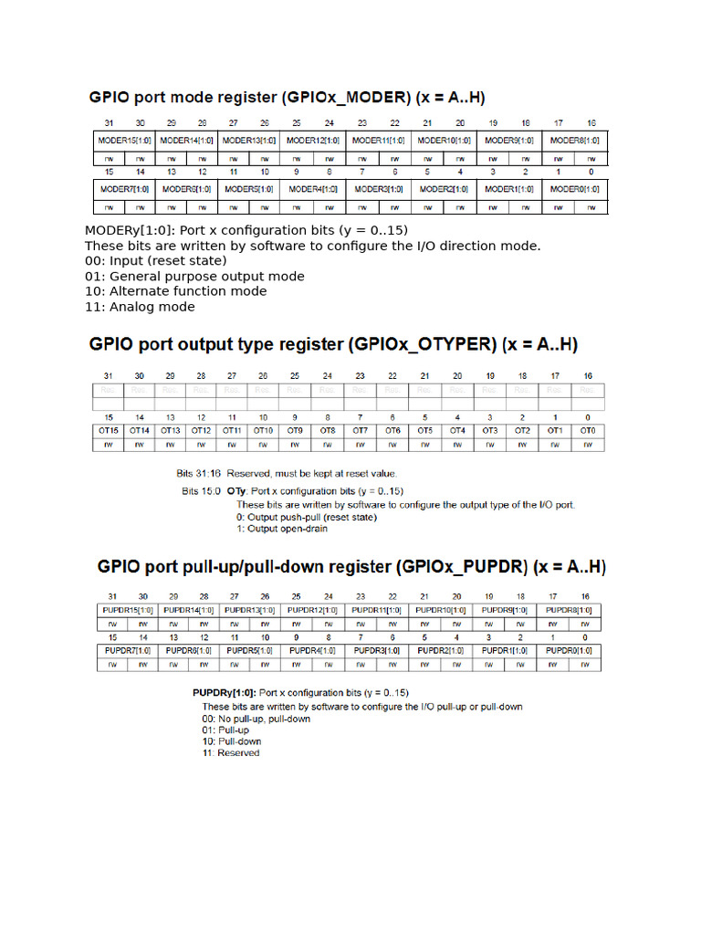 GPIO | PDF